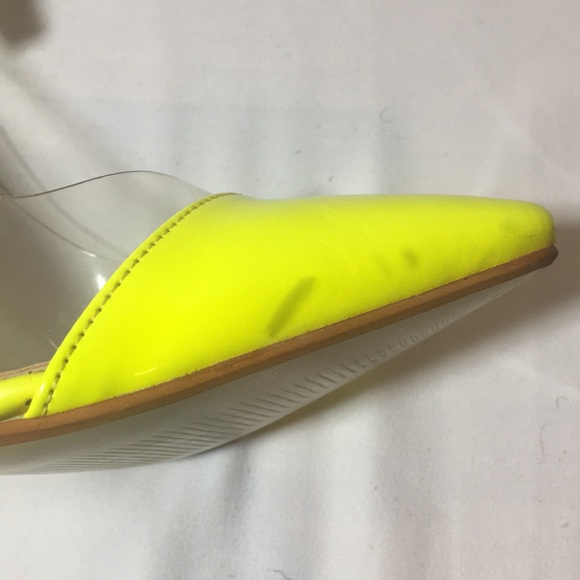 Liliana | Shoes | Yellow Pvc Heels | Poshmark